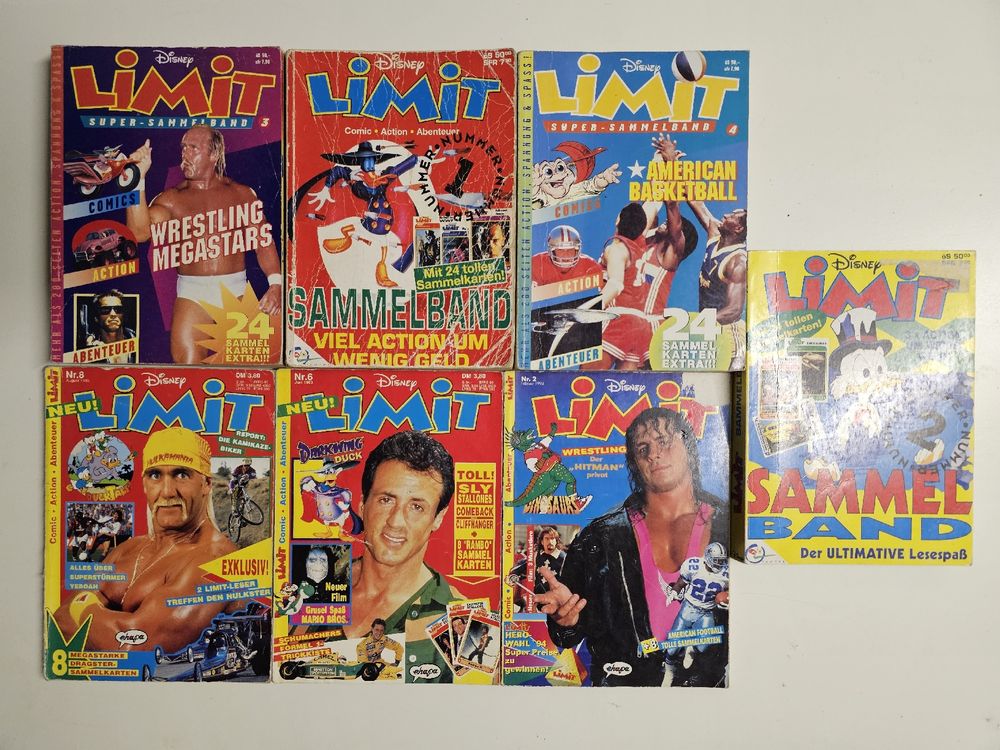 Disney LIMIT Comic Sammelband 90er Jahre (Gebraucht) in Niederrohrdorf ...