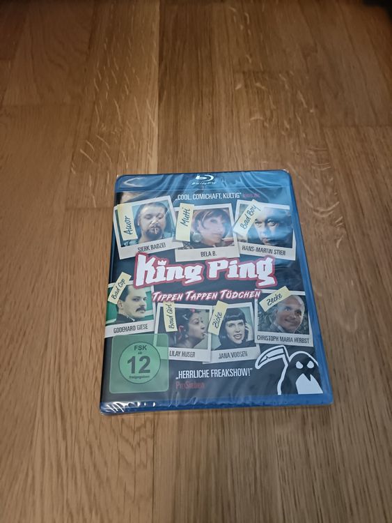 King Ping Tippen Tappen Tödchen Blu Ray NEU Bela B. Chris (Neu und ...