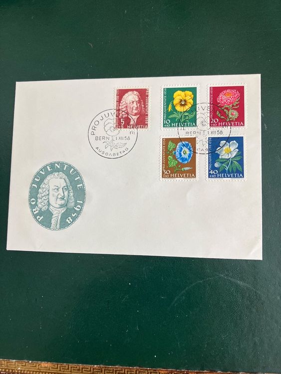 Pro Juventute 1958 FDC (Neu (gemäss Beschreibung)) in Basel für CHF 5 – mit Lieferung auf ...