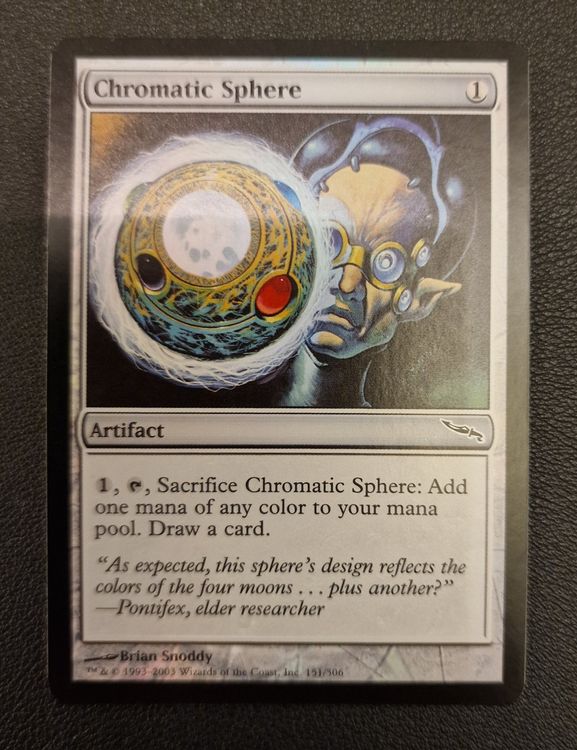 Chromatic Sphere FOIL, Magic the Gathering (Gebraucht) in Hochdorf für ...