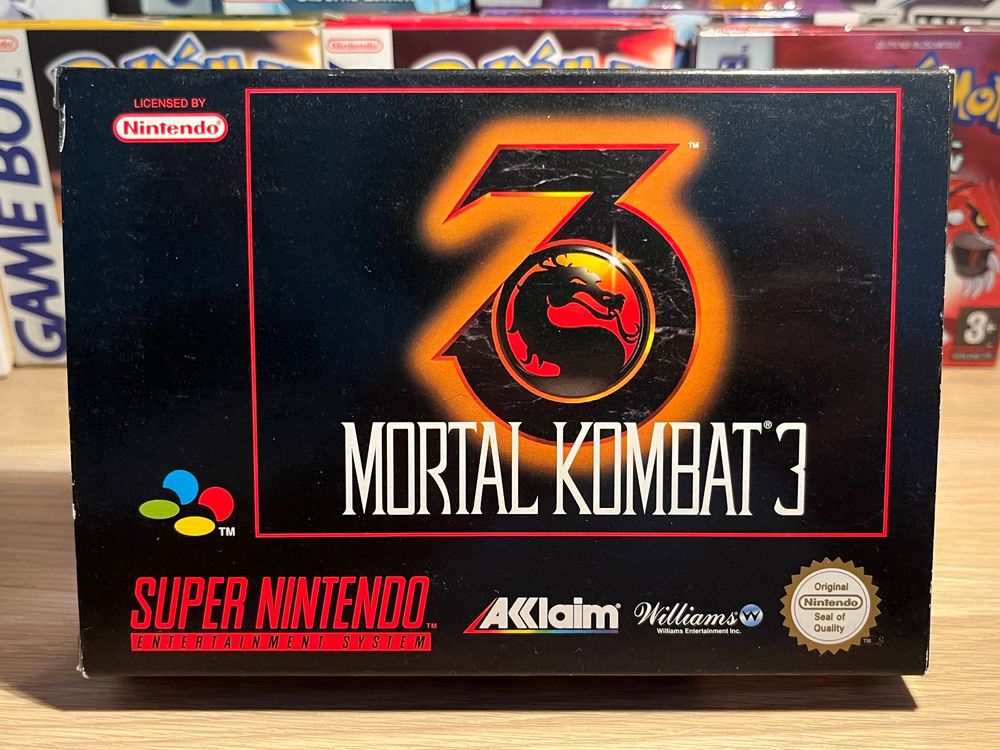 Mortal Kombat 3 *Top* SNES Pal OVP Nintendo (Gebraucht) in St. Gallen ...