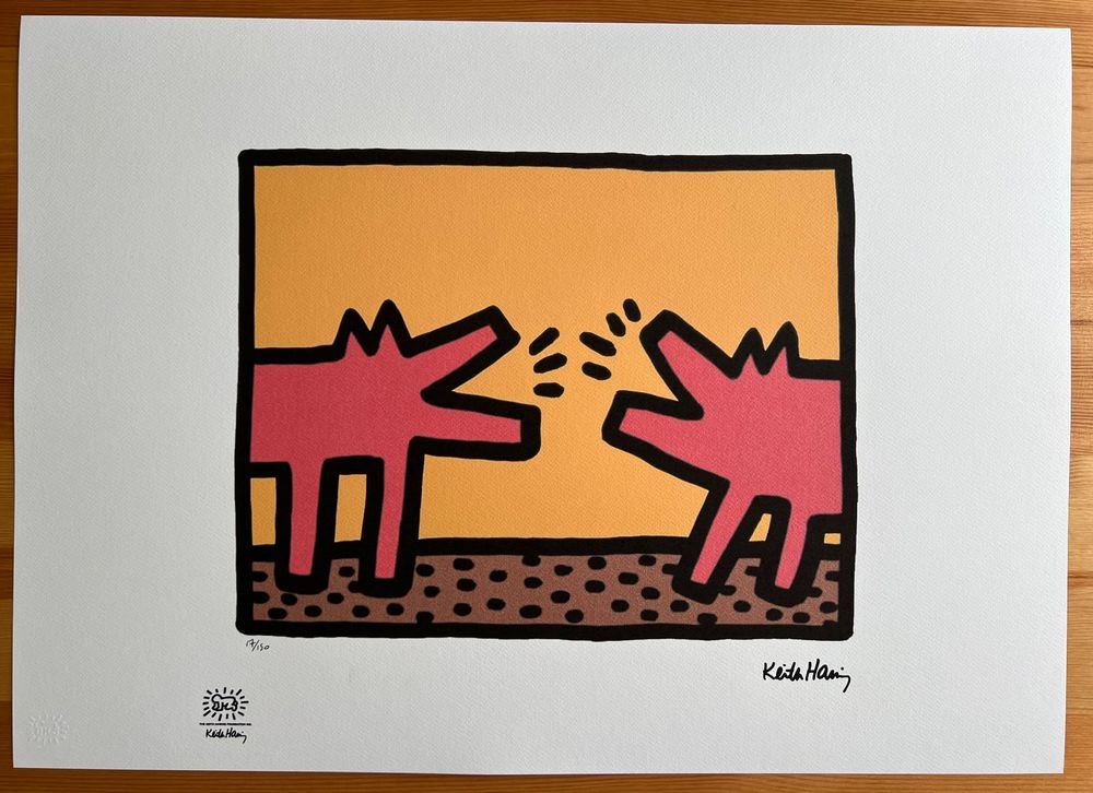 Keith Haring « Breaking Dogs » 17/150 | Kaufen auf Ricardo