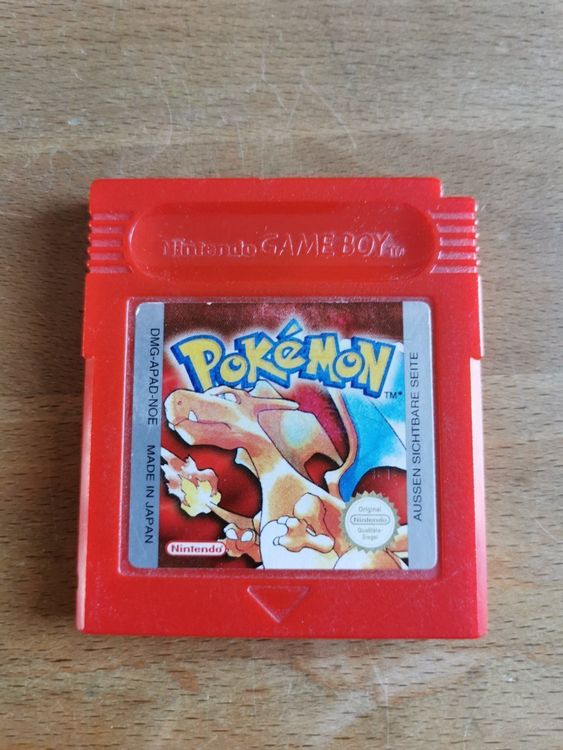 Pokemon rot Gameboy color (Gebraucht) in Goldach für CHF 49 – mit ...