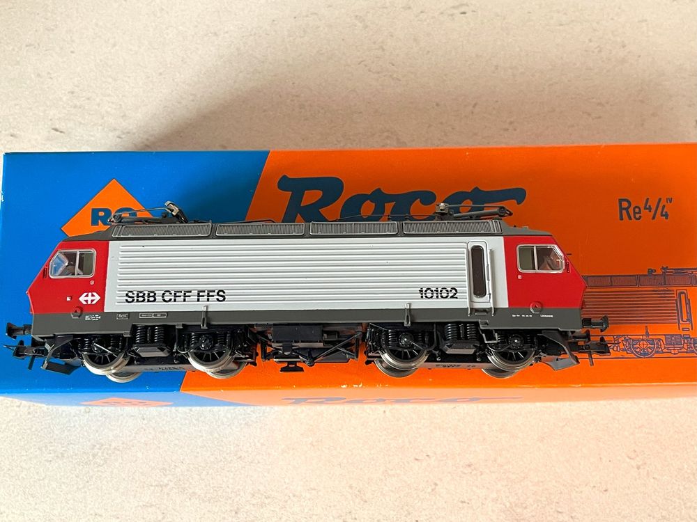 Roco H0 SBB Lok Re 4/4 IV 10102 Art. 04178B OVP Gleichstrom | Kaufen auf Ricardo
