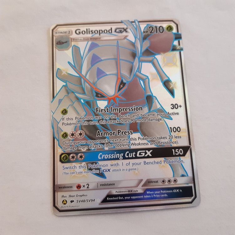 Pokemonkarte Shiny Golisopod GX (Gebraucht) in Spreitenbach für CHF 15 ...