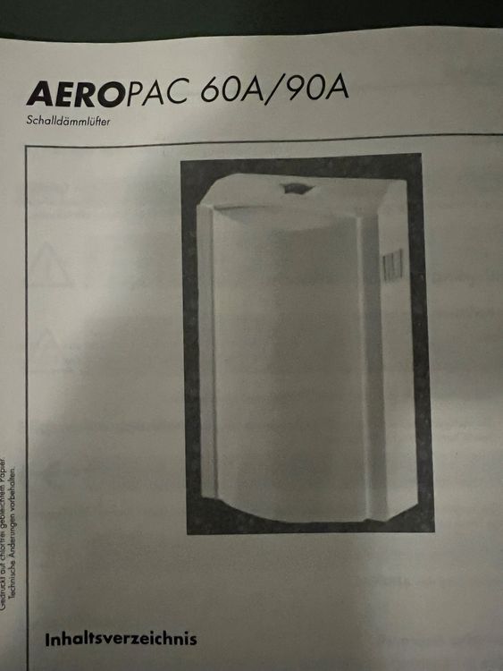 Schalldämmlüfter AEROPAC 60A | Kaufen auf Ricardo