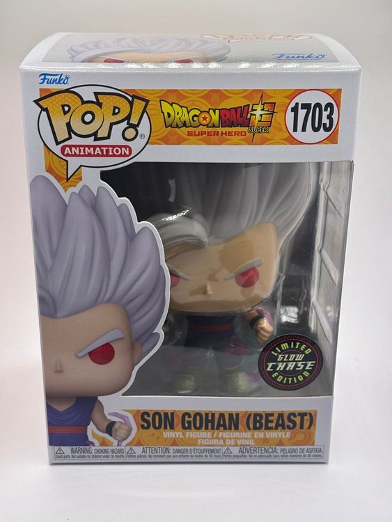 Funko POP - 1703 - Son Gohan ( Beast ) - GLOW CHASE (Neu und ...