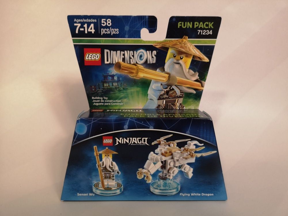 Lego 71234 Dimensions Ninjago Master Wu (Neu und originalverpackt) in ...