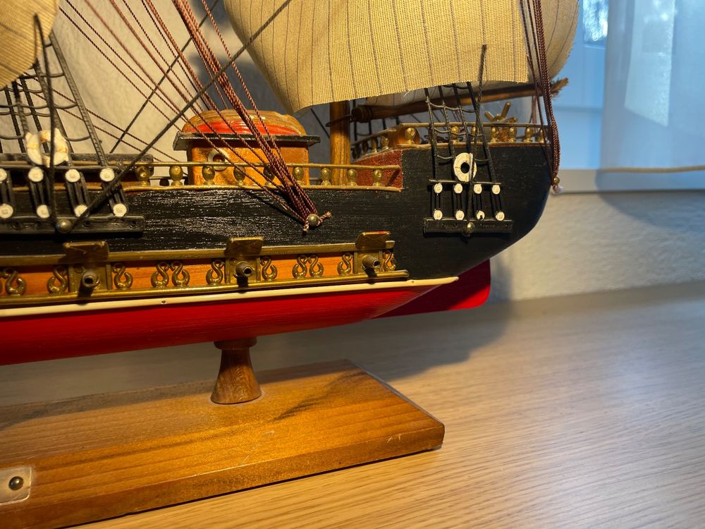 Segelschiff Holzmodell Fragata Siglo XVIII (Gebraucht) in Gränichen für CHF 58 – nur Abholung ...