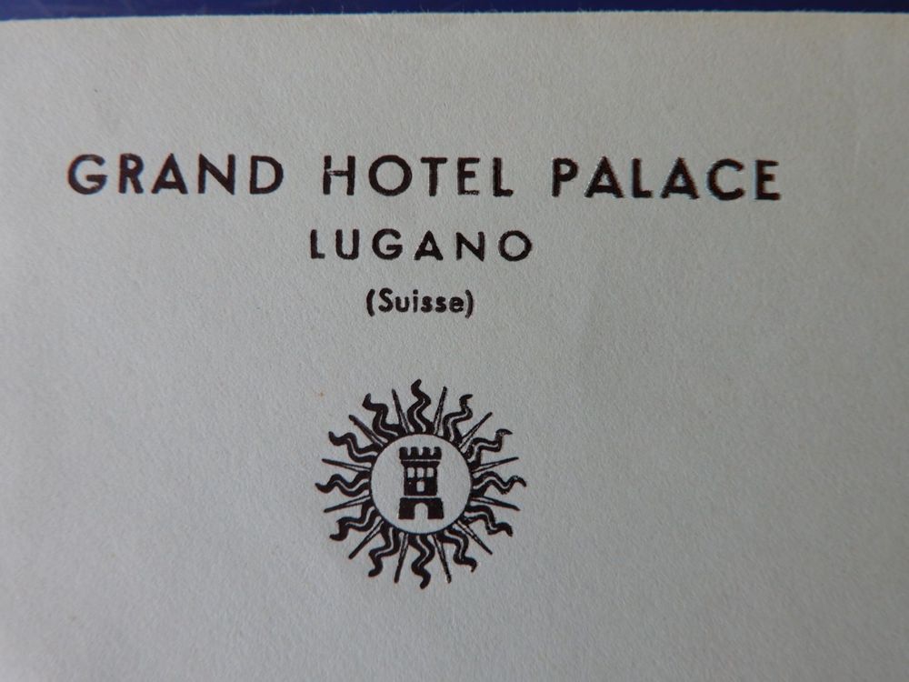 alt,Cou.Grand Hotel Palace Lugano mit3AK (Gebraucht) in Emmenbrücke für ...
