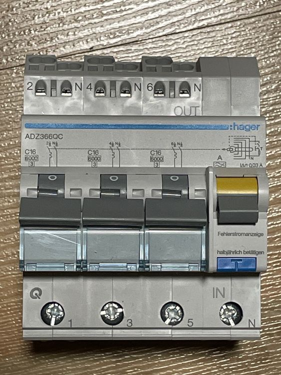 Hager FI-LS C16A 30mA | Kaufen auf Ricardo