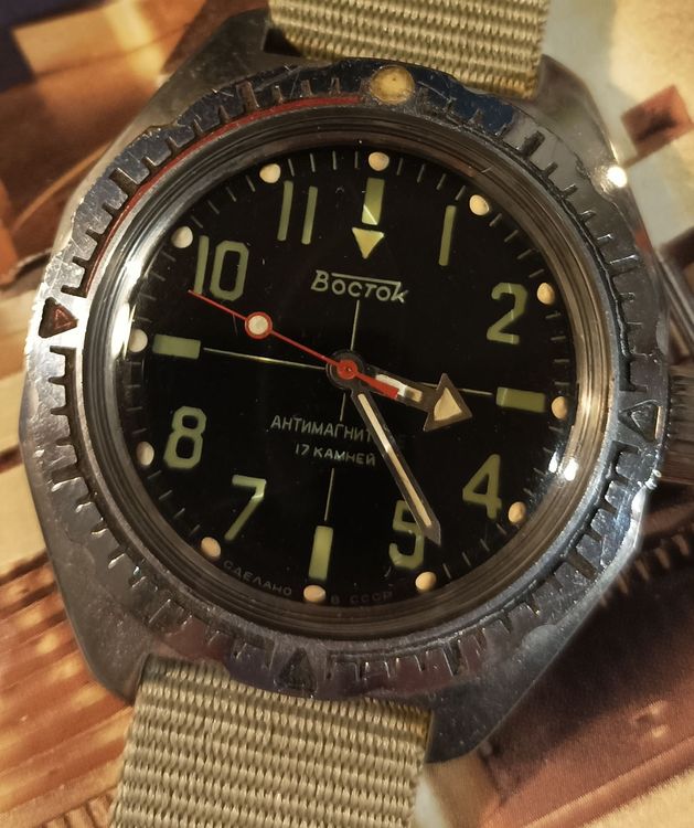 Vintage Vostok CCCP Antimagnetic - Sniper dial | Kaufen auf Ricardo