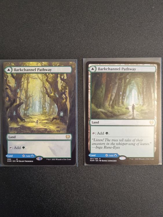 2x "Barkchannel Pathway" MTG Magic the Gathering (Gebraucht) in ...