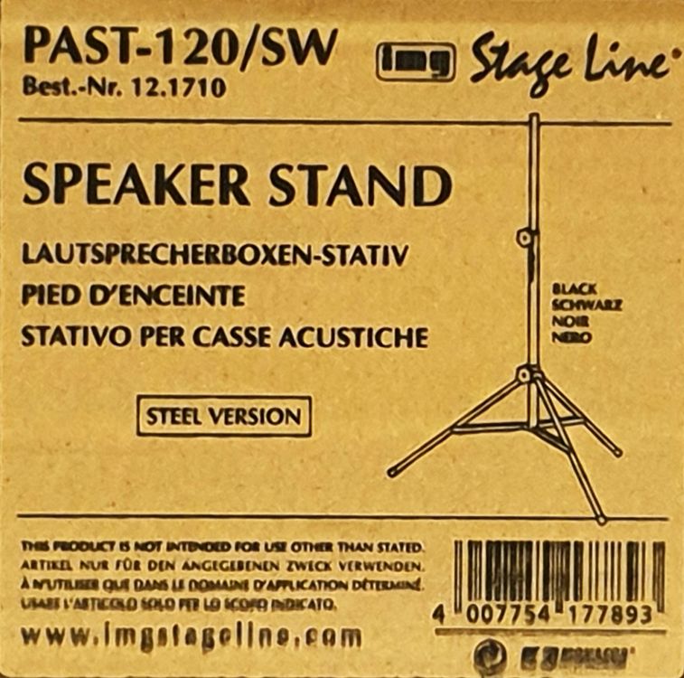 NEU Boxenständer Stage Line (Stahl) bis 2m ausziehbar (Neu und ...