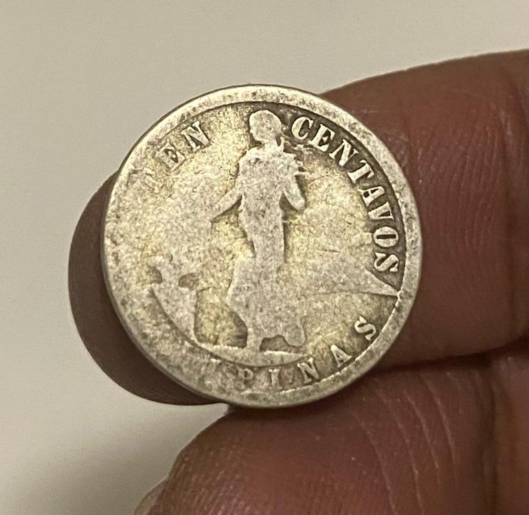 Philippinas 10 Centavos 1912 Silver coin (Gebraucht) in Zürich für CHF 4 – mit Lieferung auf ...