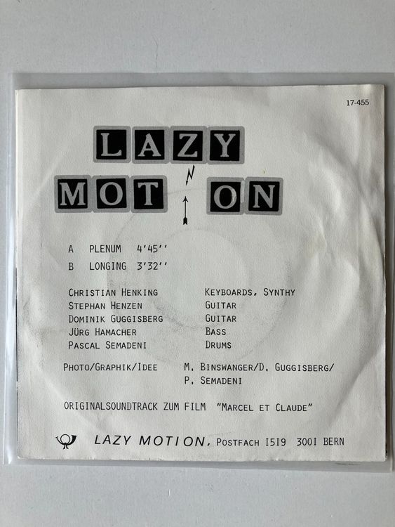 Lazy Motion (Gebraucht) in Aarwangen für CHF 19 – mit Lieferung auf ...