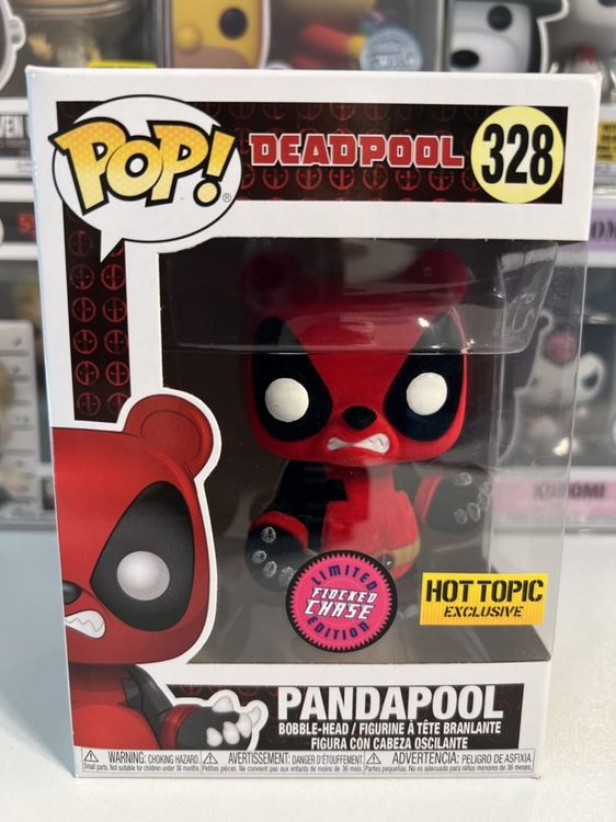 Funko POP! Deadpool Pandapool Edition Limitée Floquée Chase (Neu und ...