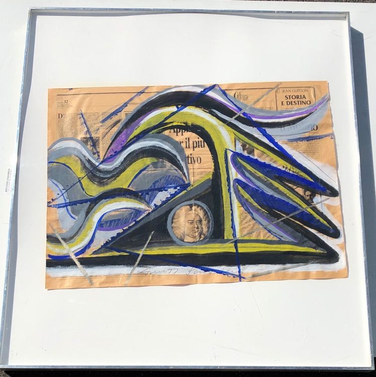 Interessante Mischtechnik unles Sign | Kaufen auf Ricardo