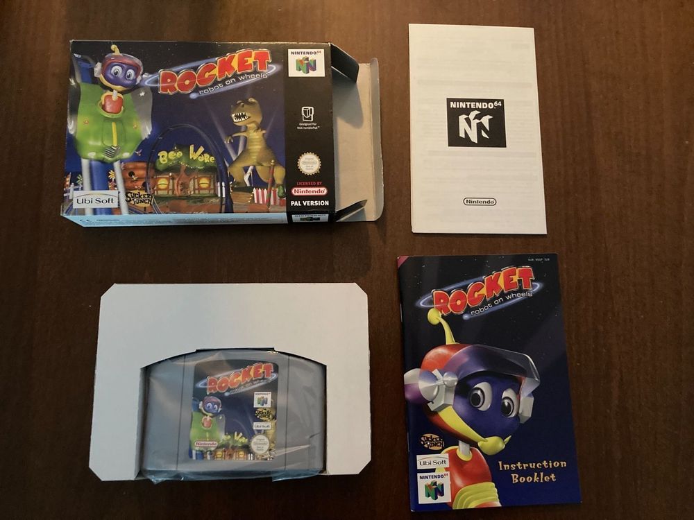 Nintendo 64 Rocket Robot on Wheels OVP (Gebraucht) in Lyss für CHF 198 ...