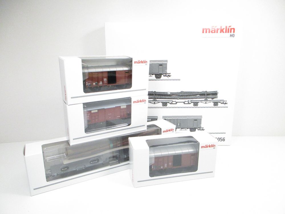 Märklin H0 46056 SBB Güterwagen-Set zur Dampflok C 5/6 | Kaufen auf Ricardo