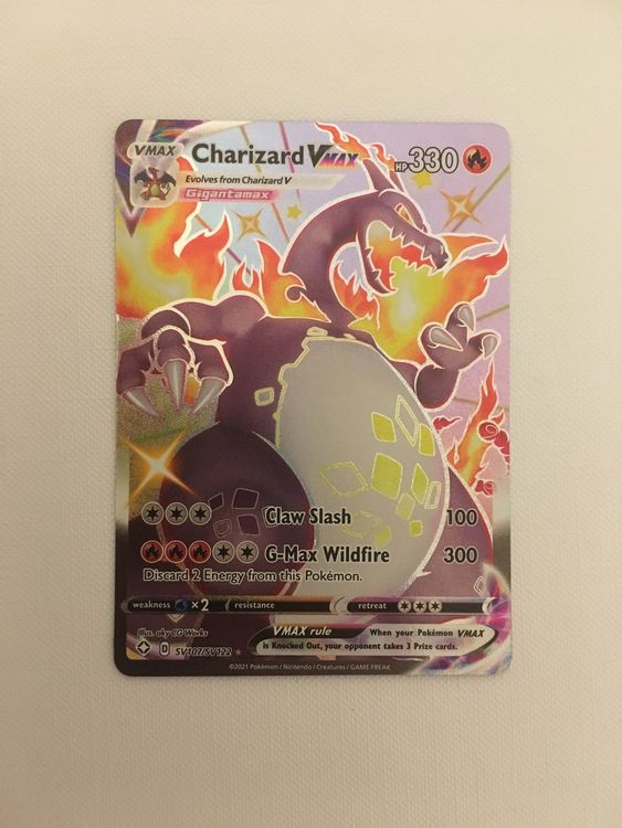 Pokémon Charizard Vmax shiny | Kaufen auf Ricardo