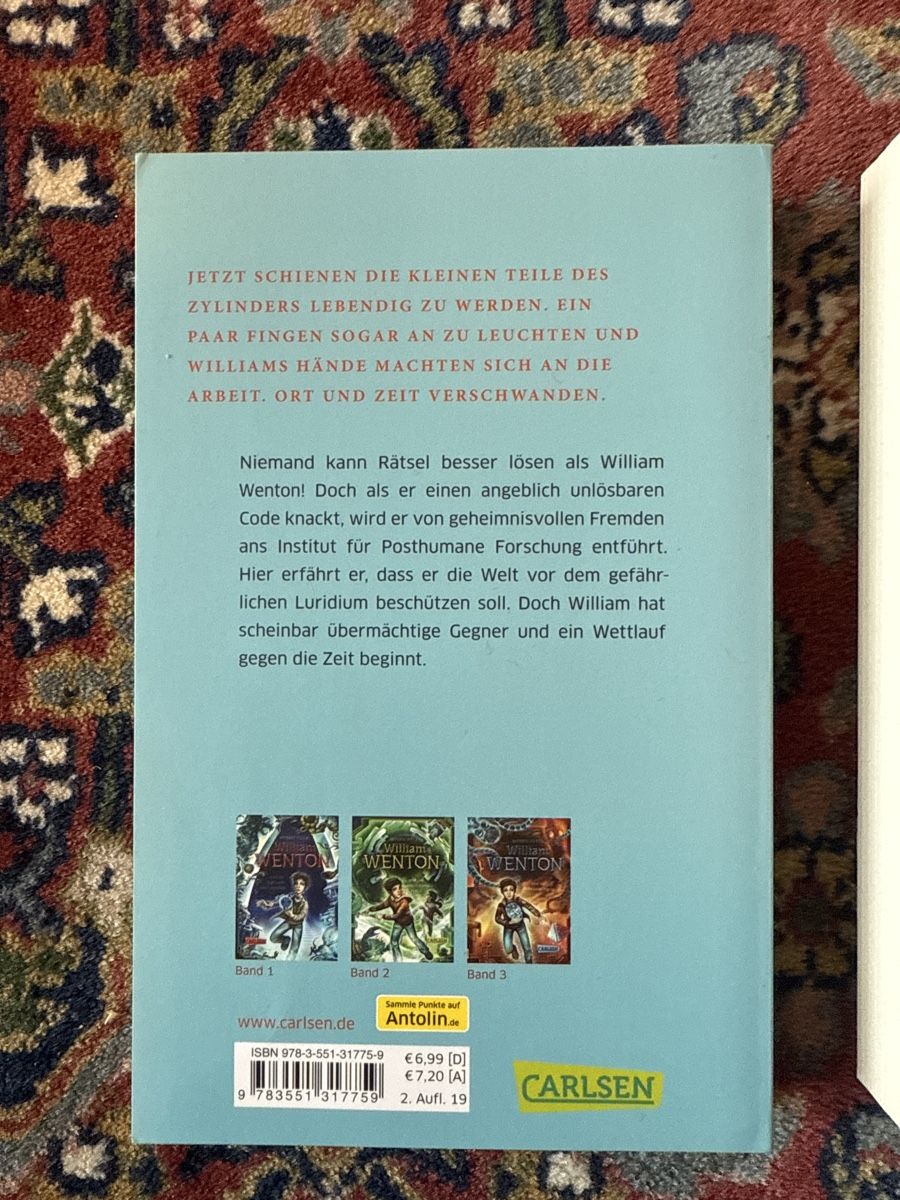 William Wenton – Die ersten 2 Bände der Jugendbuchreihe (Gebraucht) in ...