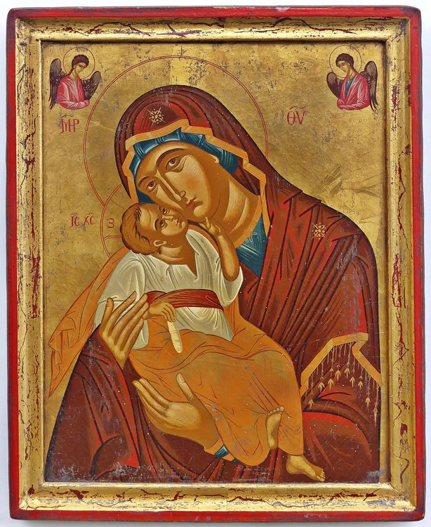 Altes Gemälde Ikone - Maria mit Kind (Gebraucht) in Ostermundigen für ...