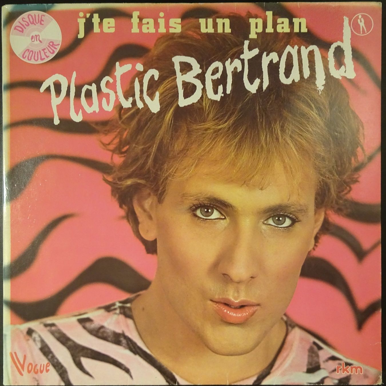Bertrand Plastic - J'Te Fais Un Plan [GAT] EX/EX Colored (Gebraucht) in ...