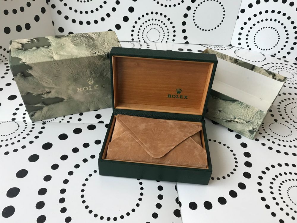 ROLEX ORIGINAL - VINTAGE RARE - BOX ECRIN - SCHACHTEL !!! | Kaufen auf ...
