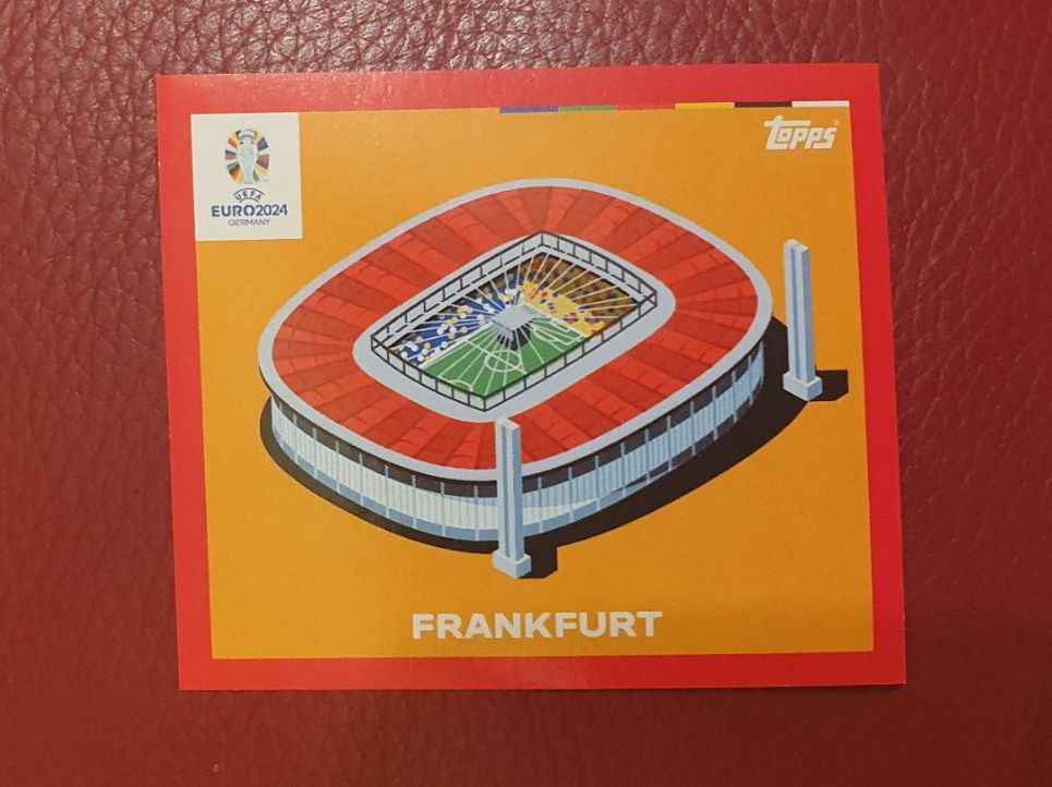 Topps UEFA Euro 2024 Sticker EURO 5 LOGO FRANKFURT | Kaufen auf Ricardo