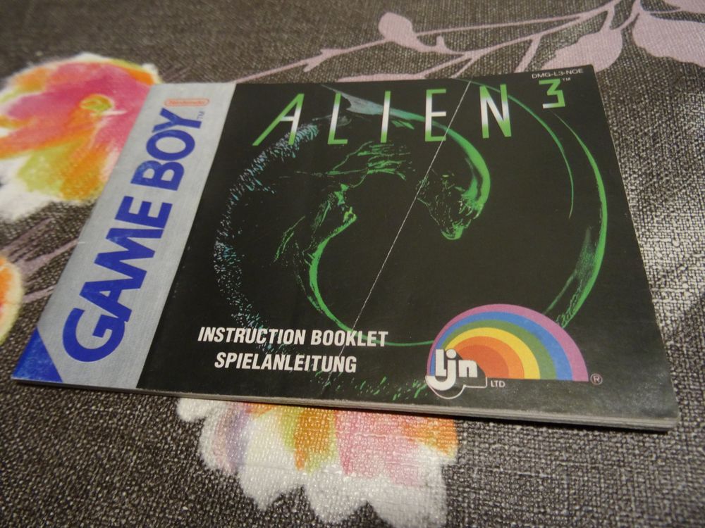 Anleitung zu Alien 3 GAMEBOY | Kaufen auf Ricardo