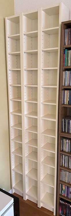 Drei CD / DVD Regale GNEDBY von IKEA inklusive Beleuchtung | Kaufen auf ...