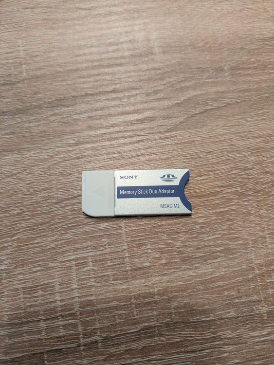 Sony Memory Stick Duo Adapter MSAC-M2 Original (Gebraucht) in Losone ...