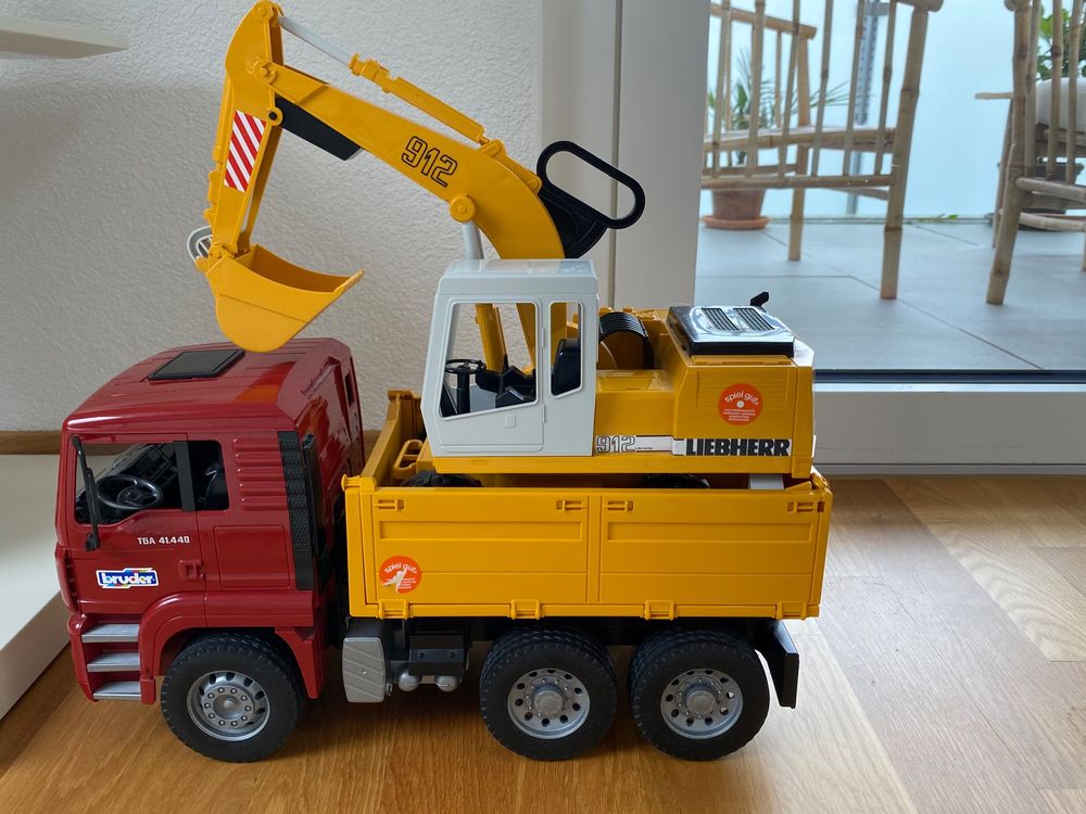 Bruder Lastwagen & Bagger | Kaufen auf Ricardo
