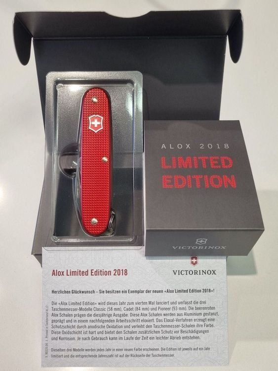 Victorinox Pioneer Alox LE 2018 | Kaufen auf Ricardo