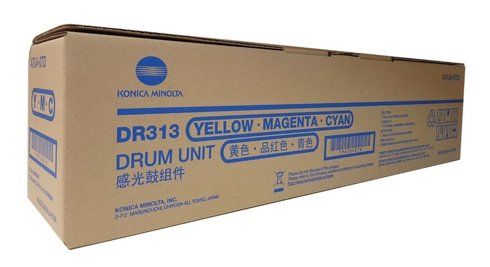 Konica Minolta Bizhub C258/C308/C368/C458 Color Drum, DR-313 (Neu und ...