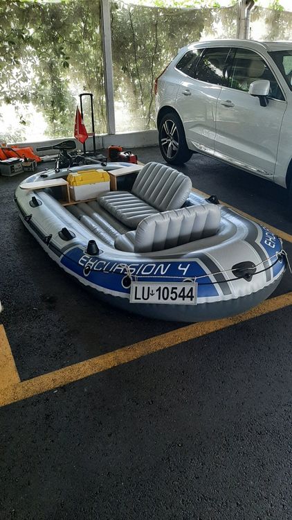 Kleines Motorboot mit E-Motor günstig zu verkaufen (Gebraucht) in für ...