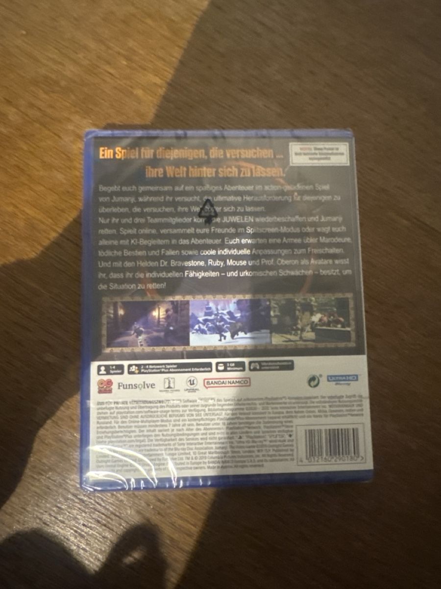 Jumanji - Das Videospiel für die PS5 - Neu & OVP top! (Neu und ...