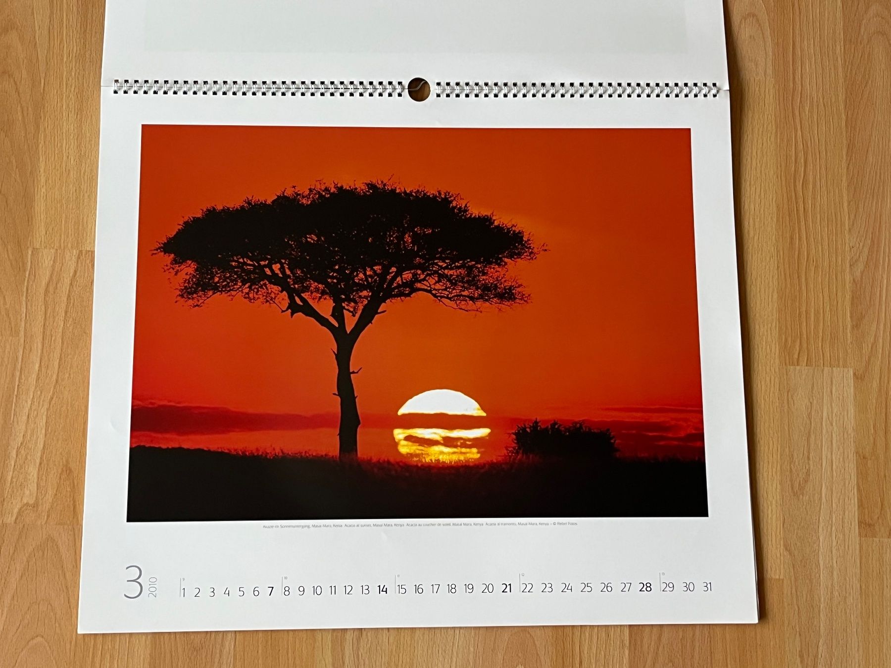 Kalender „Faszination Afrika 2010" -> auch 2027+2032 gültig (Gebraucht ...