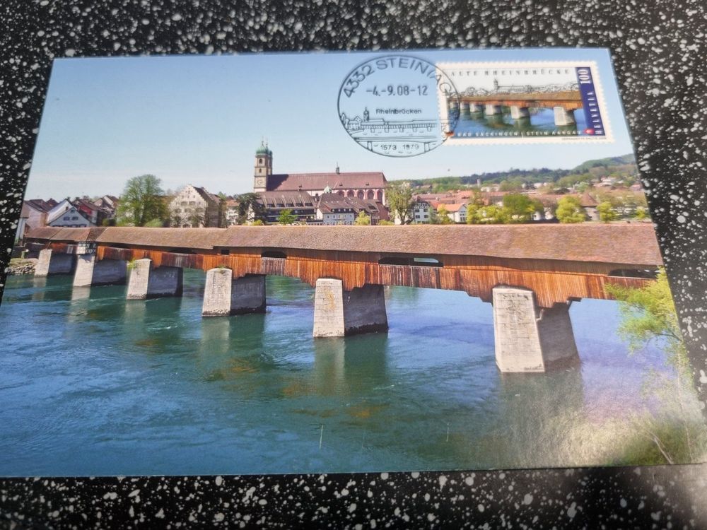 2008 Maximumkarte Rheinbrücke | Kaufen auf Ricardo