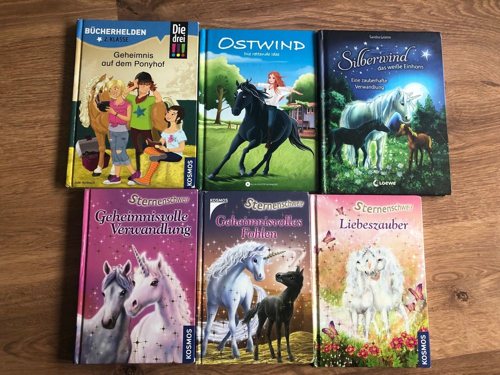 Sechs Kinder-Bücher Pferde (Gebraucht) in Bönigen für CHF 8 – mit ...