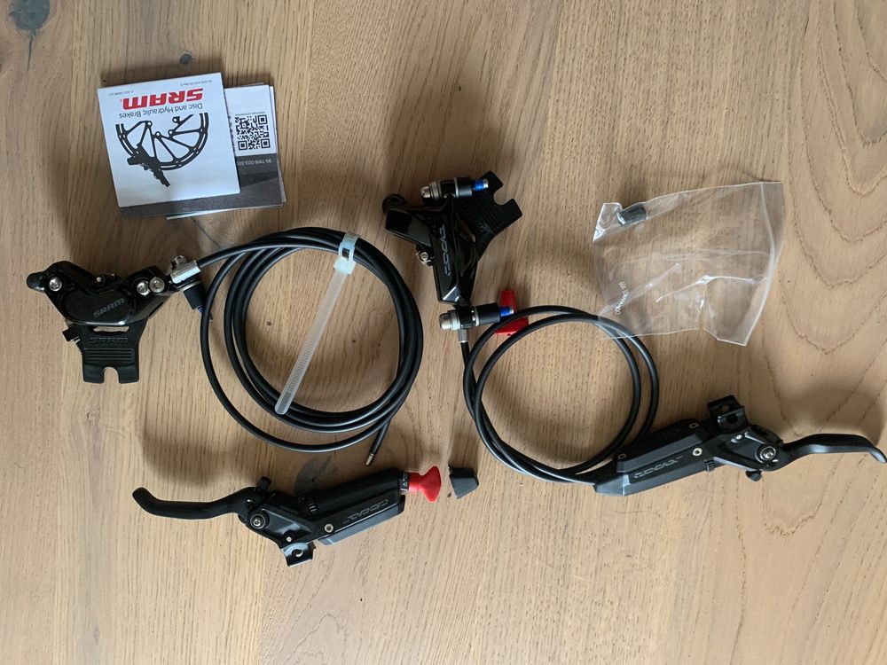 Sram CODE Stealth Silver Set HR & VR neu (Neu (gemäss Beschreibung)) in ...