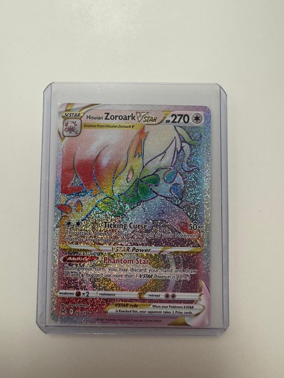 Hisuian Zoroark Vstar | Rainbow Rare | LOR 203/196 | EN (Gebraucht) in ...