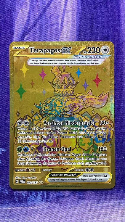 Terapagos ex Gold 180/131 Prismatische Entwicklungen #180 (Neu (gemäss ...