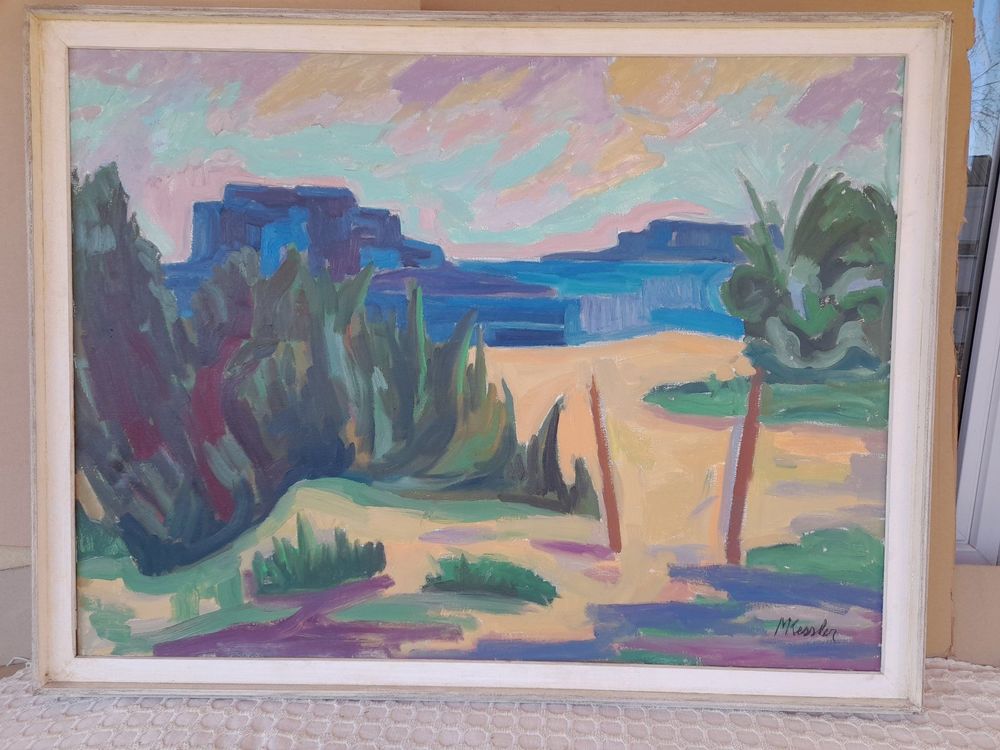 Max Kessler " Ölbild am Mittelmeer " (Gebraucht) in Thun für CHF 75 ...