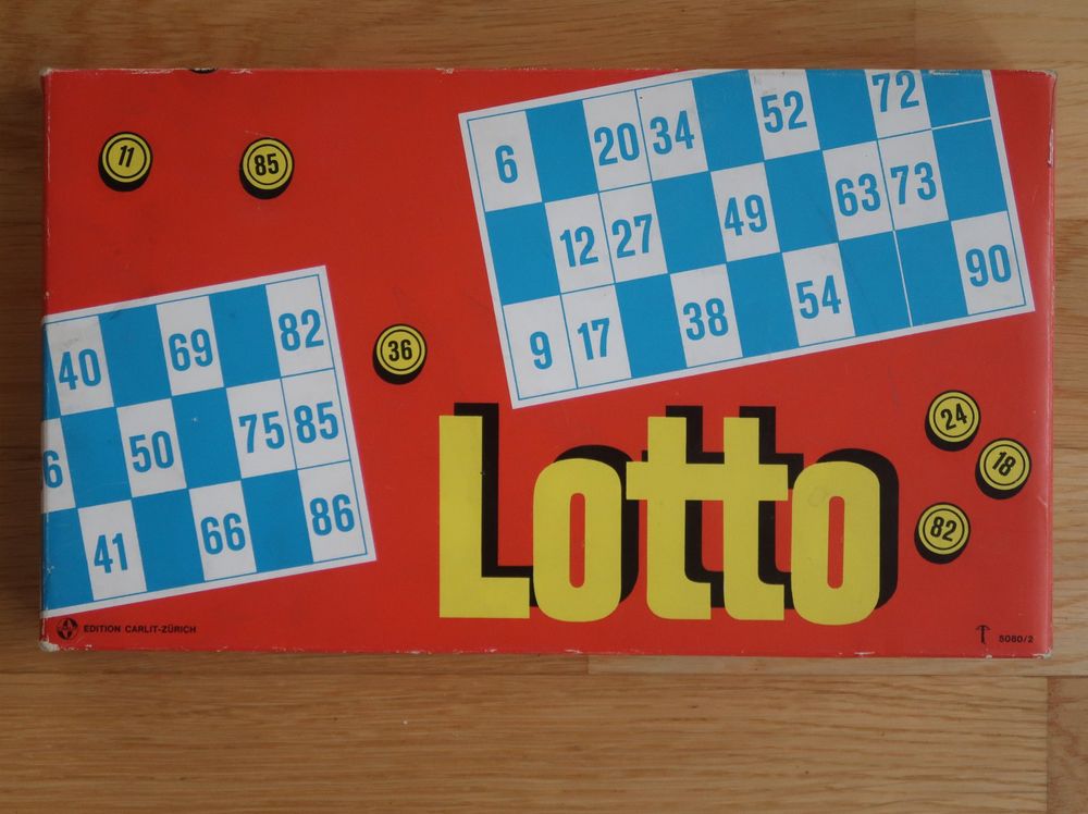 Zahlenlotto von 1-90 / Zahlen-Lotto | Kaufen auf Ricardo