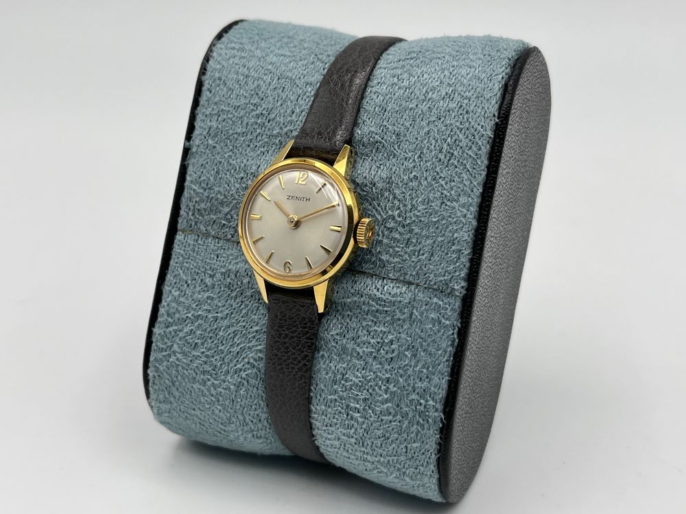 Zenith Handaufzug vergoldet Vintage Damenuhr | Kaufen auf Ricardo