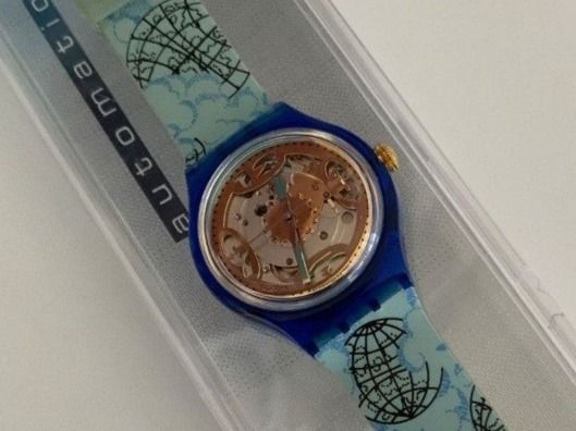 MAPPAMONDO Swatch AUTOMATIC ungetragen - VINTAGE (Neu und originalverpackt) in Wettswil für CHF ...