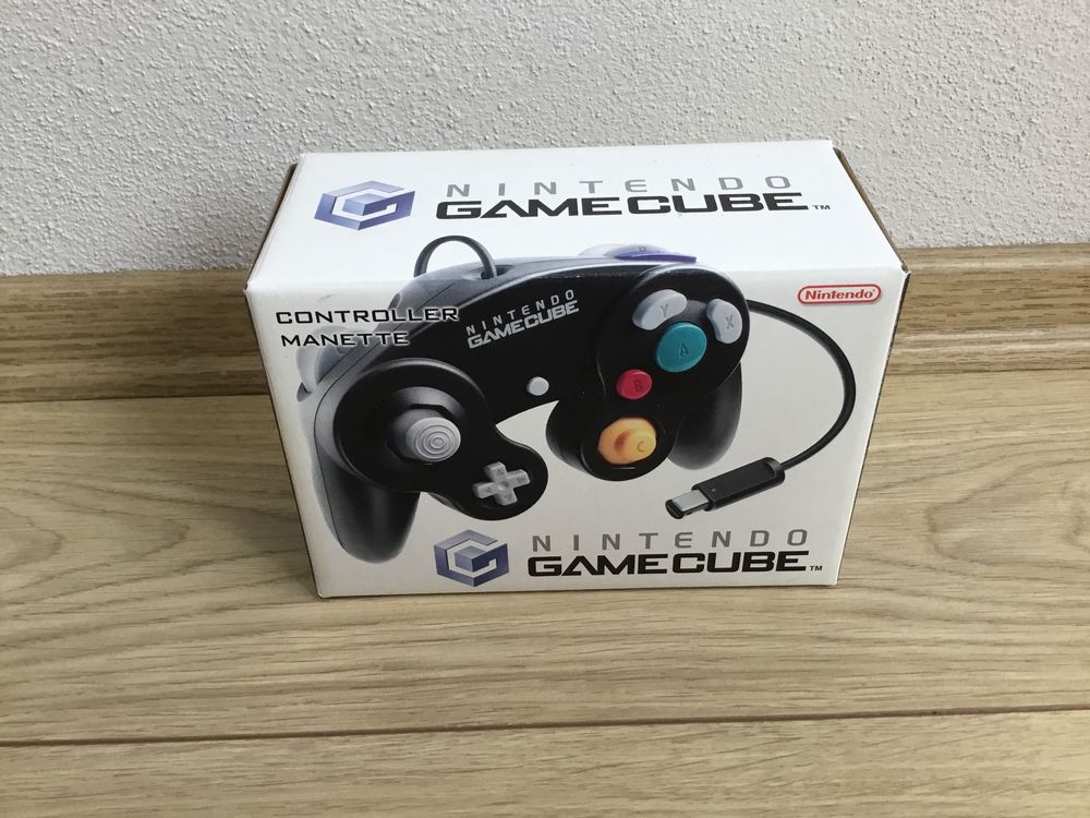 Nintendo Gamecube Controller Schwarz mit OVP NEU! | Kaufen auf Ricardo