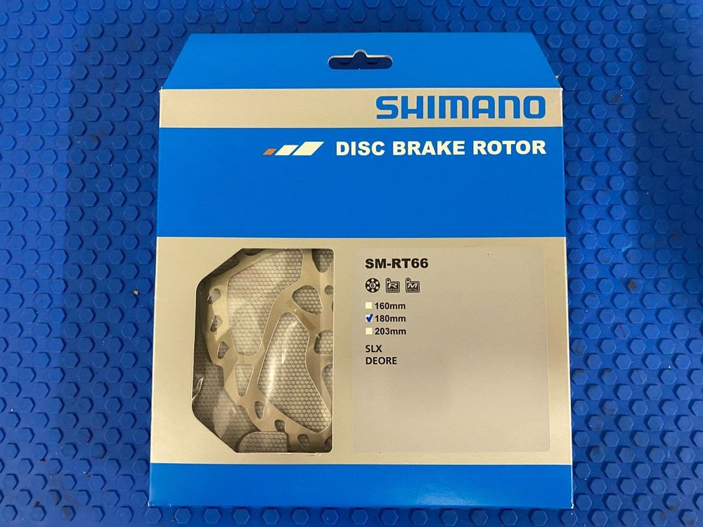 Shimano SM-RT66 180mm Bremsscheibe (Neu und originalverpackt) in Boll ...